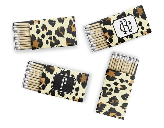 Cheetah Print Matches - 2 sizes by When I Was Your Age | Catch My Party