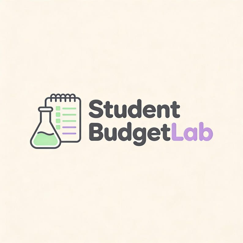 Student Monthly Budget Planner Printable | Editable PDF Template for ...