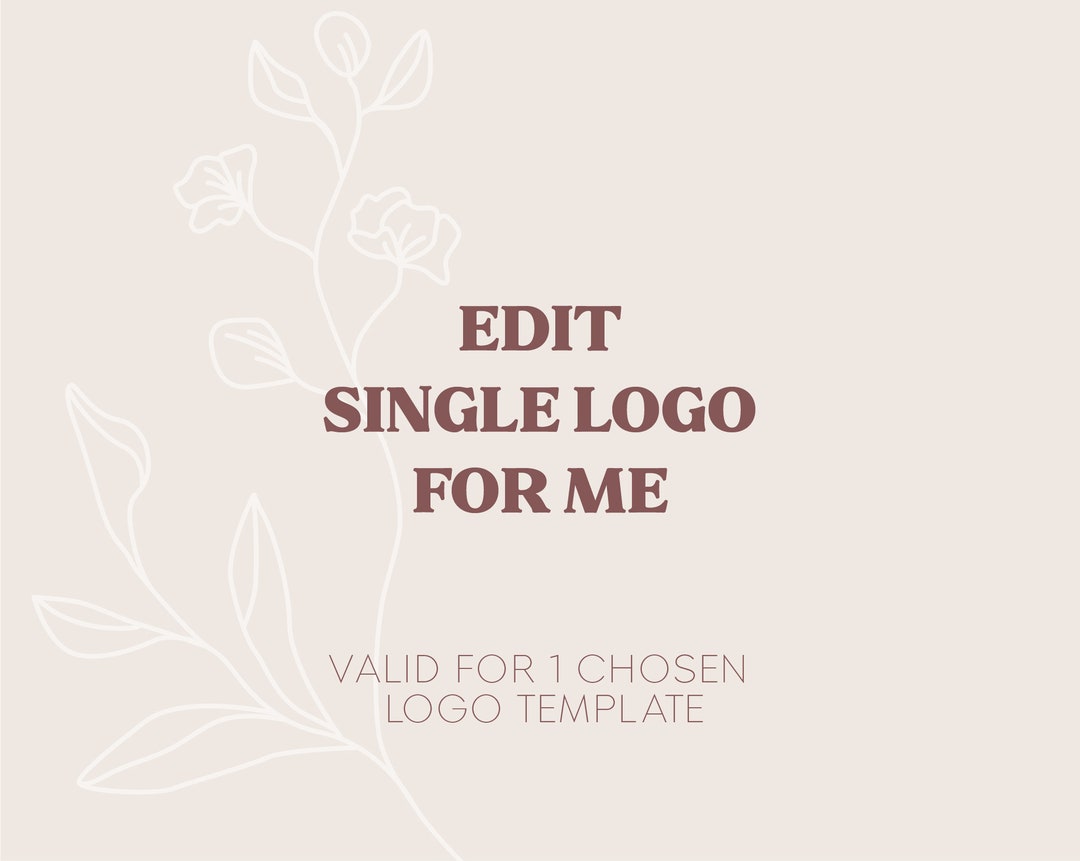 Edit My CORJL Single Logo Buy Together With Your Chosen Logo Template ...