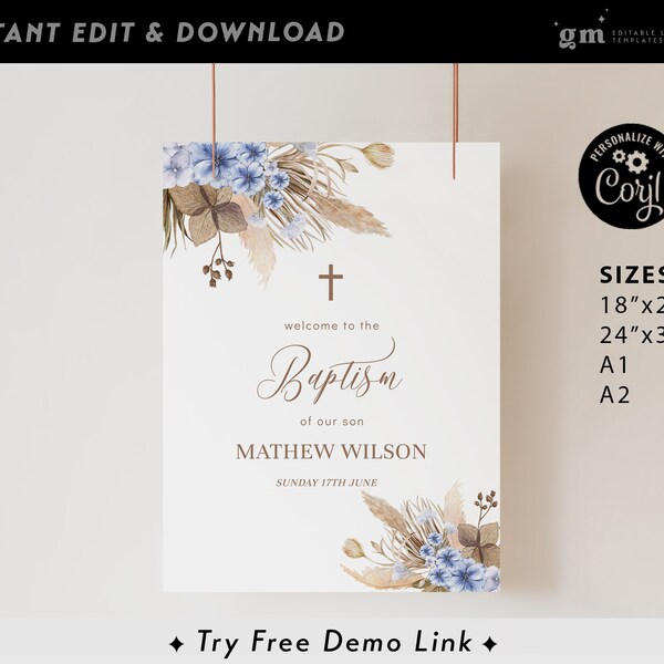 Bohemian Christening - Etsy