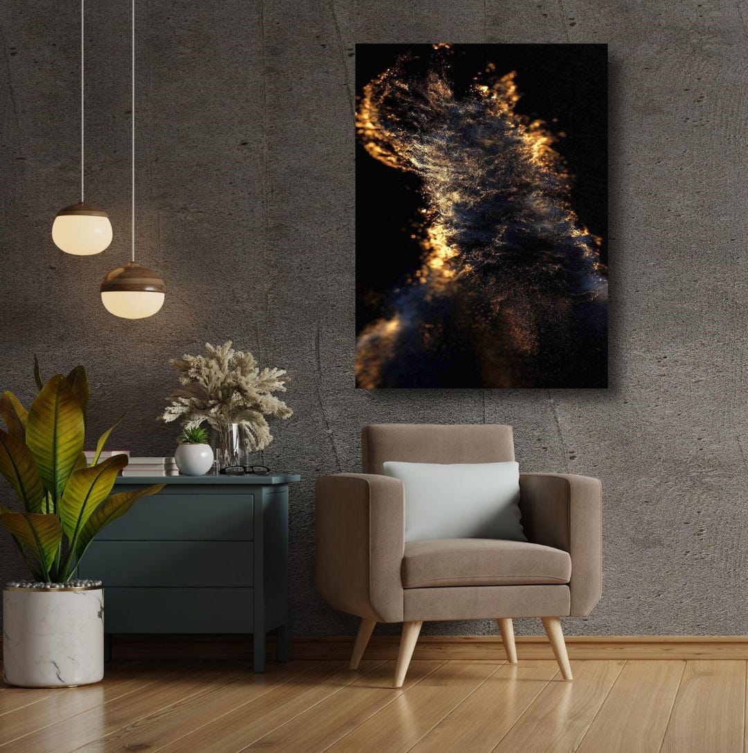 Sparks Abstract Art Print, Modern Home Decor (digital Download) - Etsy