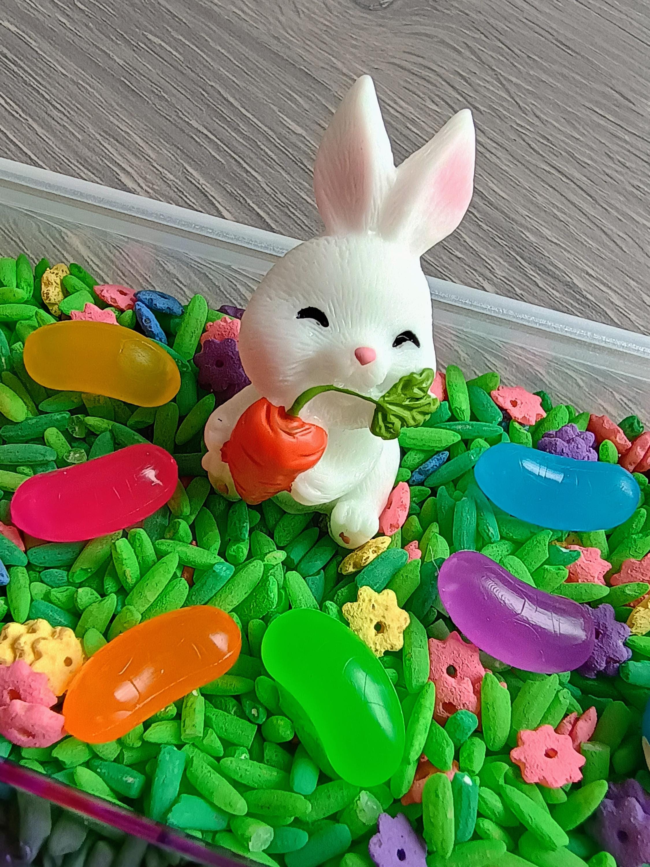 Spring Sensory Bin (small and Portable Open Ended Play) - Etsy