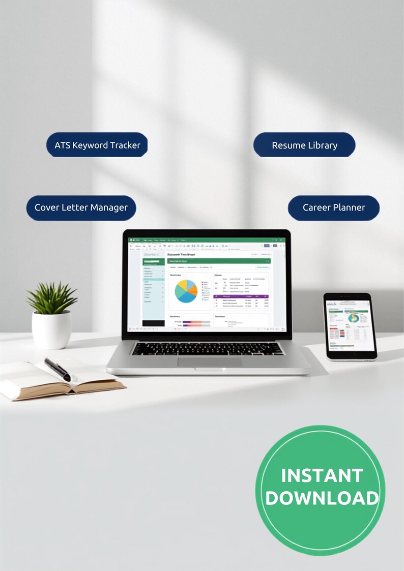Resume Tracker Command Center | ATS Keyword, Cover Letter Manager ...