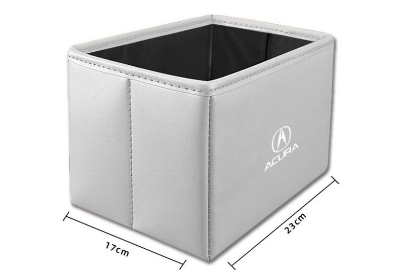 Acura Car Folding Trash Can Seat Rear Storage Box - Etsy