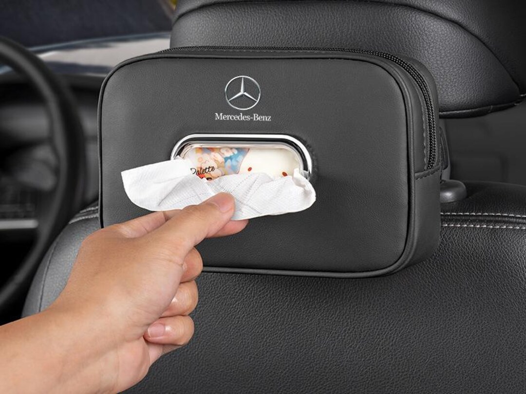 Mercedes-benz Car Car Tissue Box Hanging Bag - Etsy
