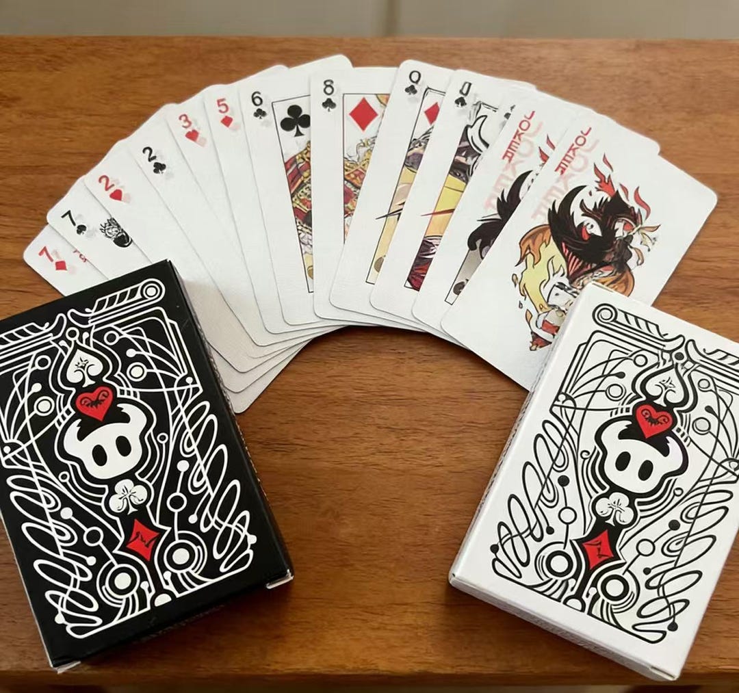 Hollow Knight Playing Card Deck, Fan Made Designs Poker - Etsy