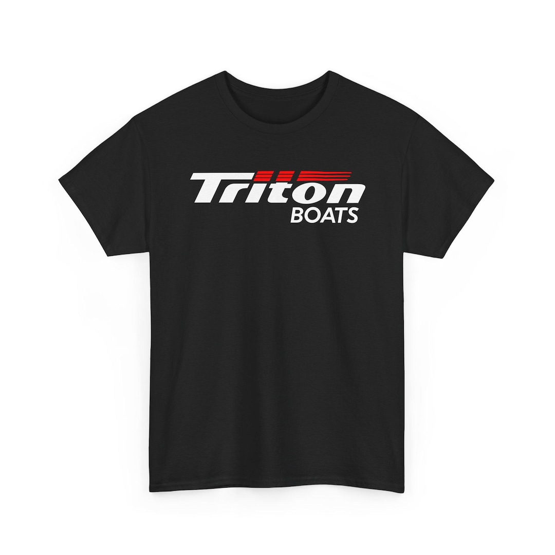 Triton Boats T-shirt | Fishing Boat Logo Tee - Etsy
