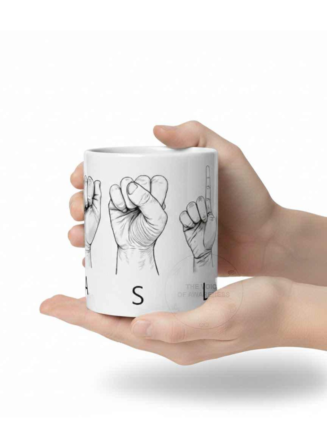 ASL Sign Language, ASL Inclusion Gear, Deaf Neurodiverse Art ...