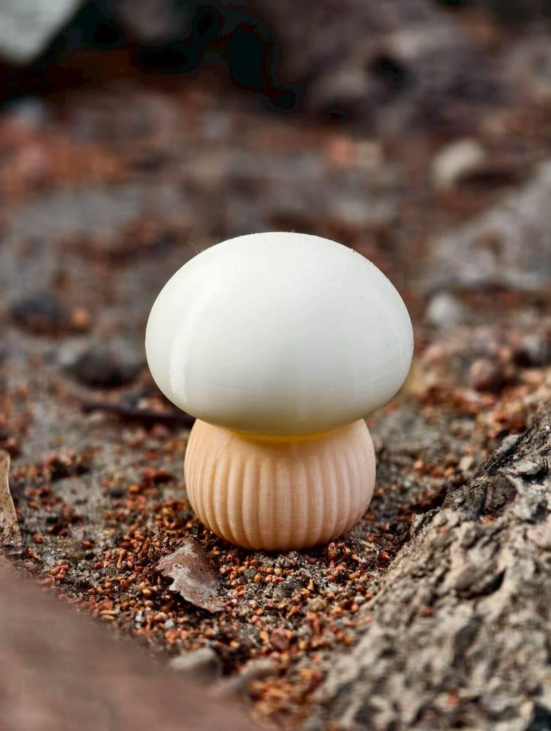 Mushroom Clicker STL File – 3D Printable Fidget Toy – Desk Clicker ...