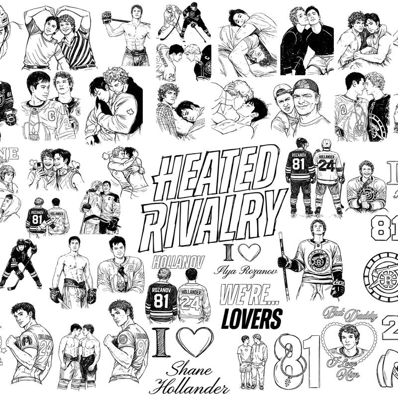 Fan Art Heated Rivalry - Etsy
