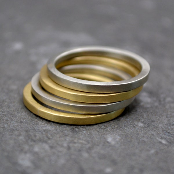 Square Band Ring - Etsy