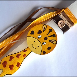 Handpainted Giraffe Easter Candle, Boy Easter Candle, Fridge Magnet ...