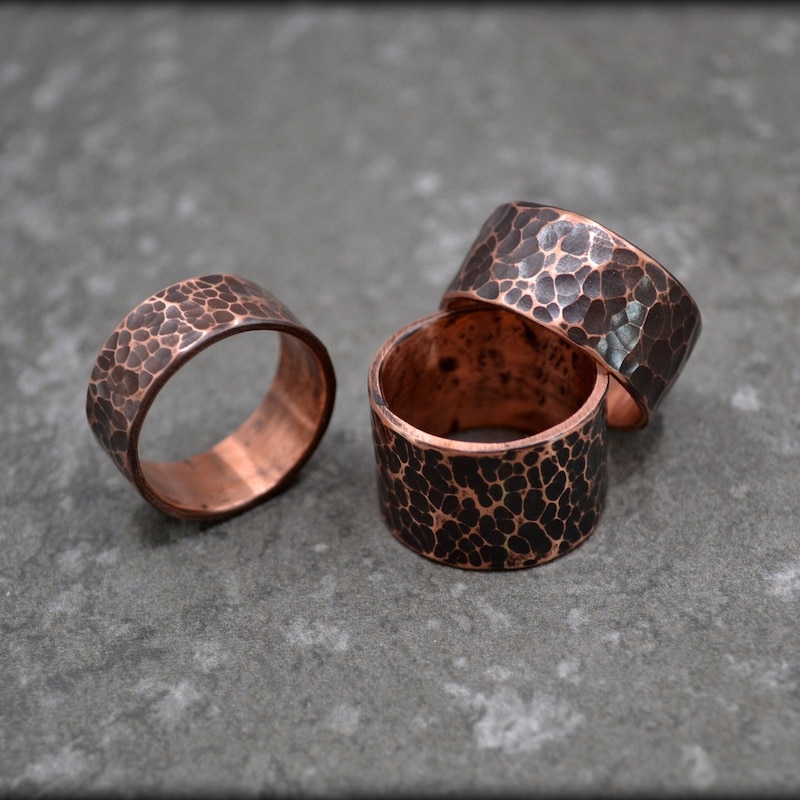 Thick Copper Ring - Etsy