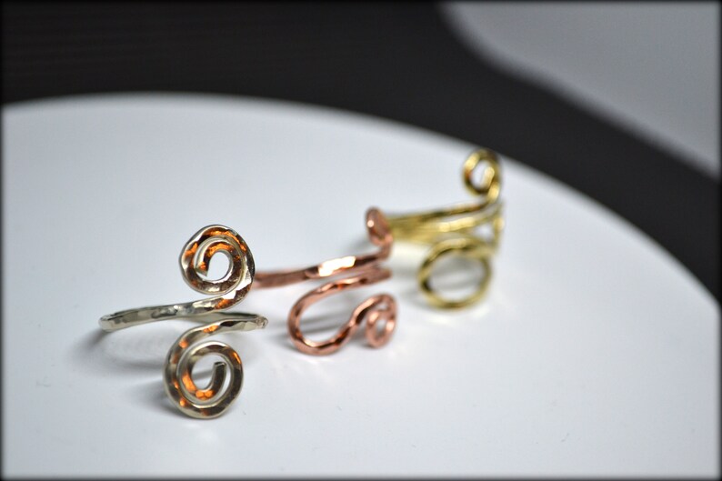 Spiral Ring Ancient Greek Ring Wire Wrapped Ring Sterling | Etsy