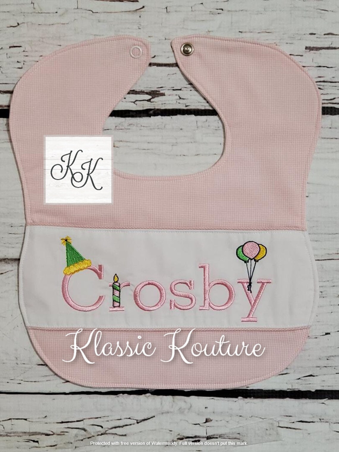 Birthday Bib First Birthday Bib Baby Boy Baby Girl Birthday | Etsy
