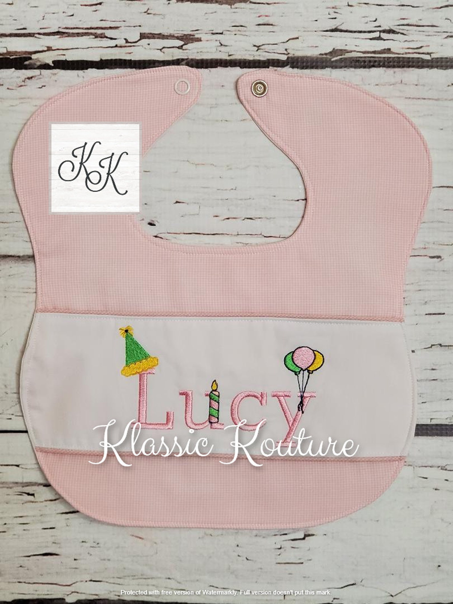 Birthday Bib First Birthday Bib Baby Boy Baby Girl Birthday | Etsy