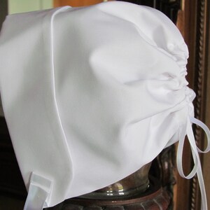 Christening Bonnet Baby Baptism Bonnet Gender Neutral Baby Bonnet ...