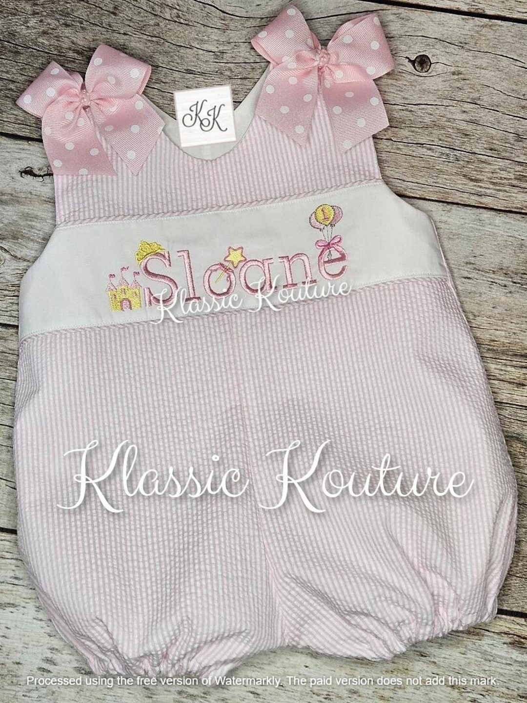 Princess Birthday Bubble Bloomer Set A-line Dress Birthday Outfit ...