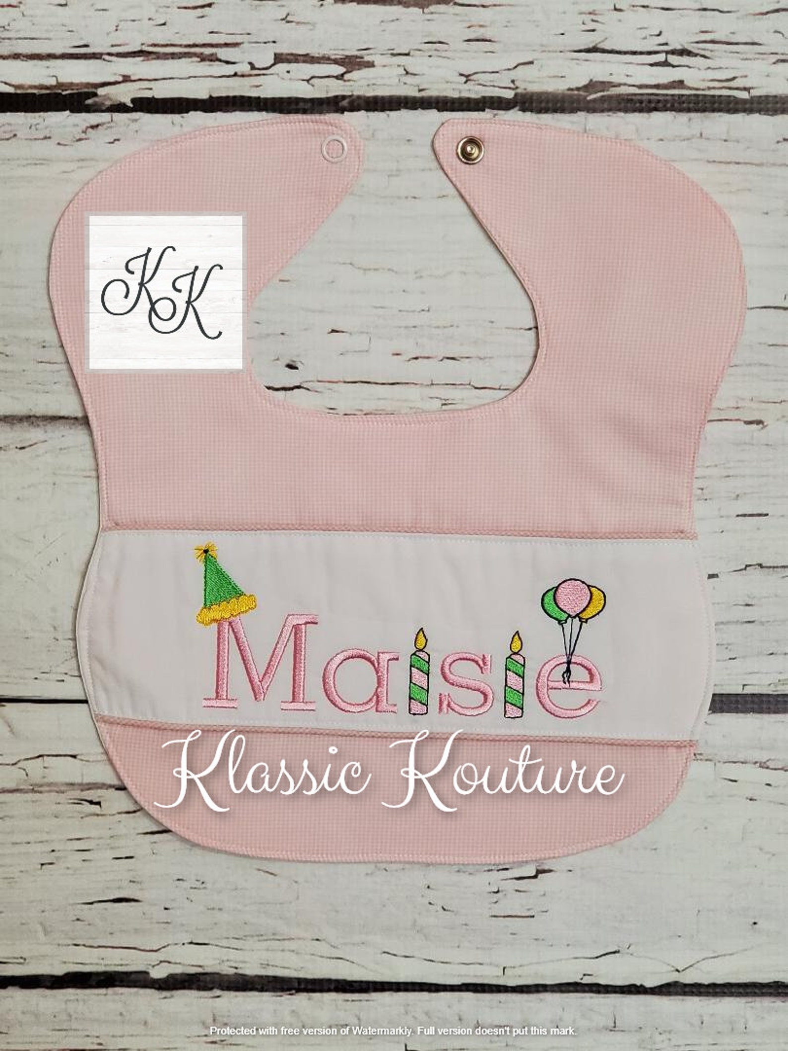 Birthday Bib First Birthday Bib Baby Boy Baby Girl Birthday | Etsy