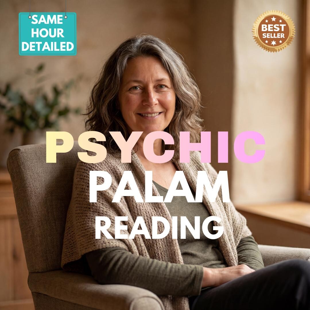 Psychic Palm Reading | Detailed Palmistry Analysis (PDF) - Etsy