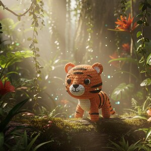 Realistic Tiger Amigurumi Crochet Pattern, DIY Stuffed Animal (PDF) - Etsy