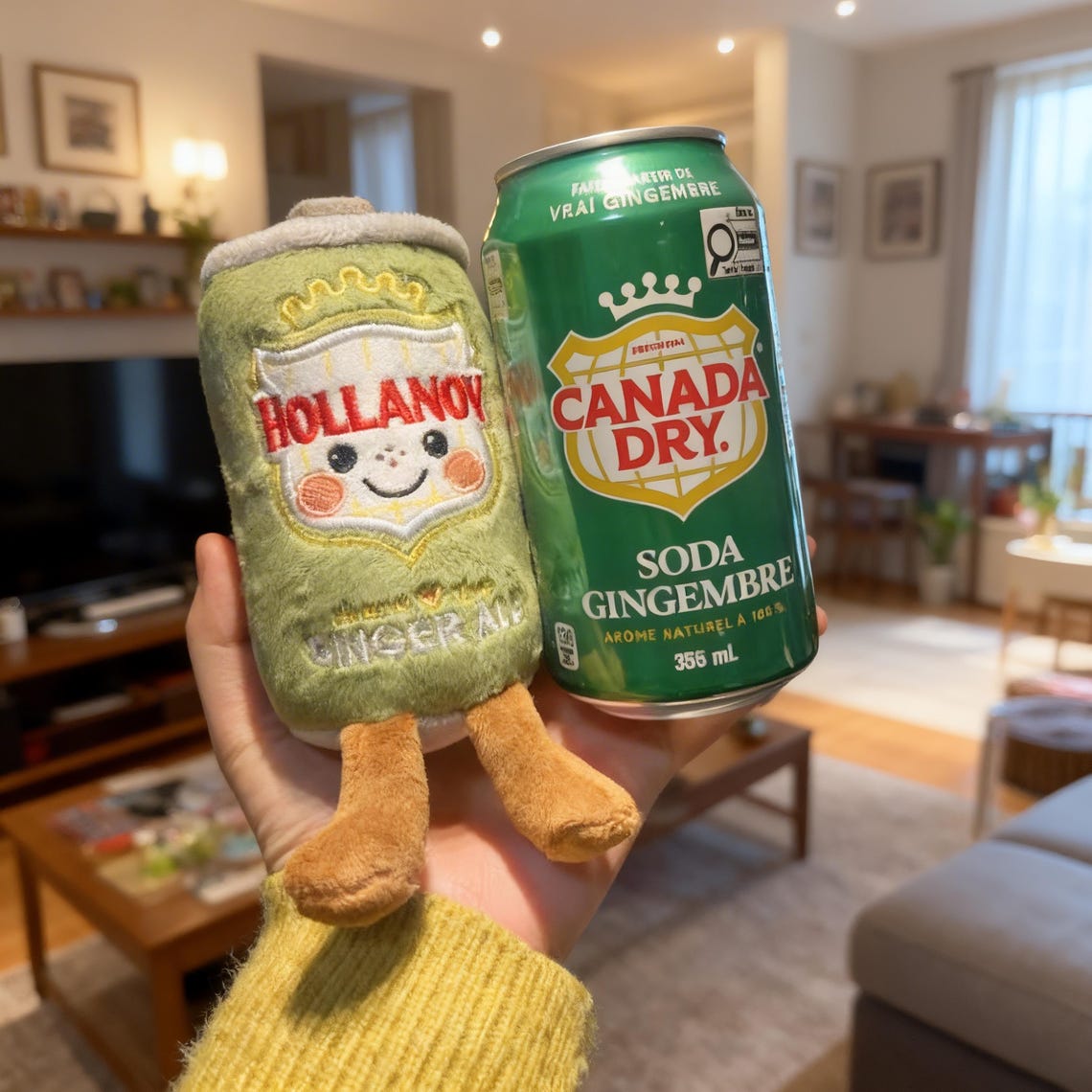 Ginger Ale Plush Keychain|shane Hockey Romance Dolls| Team Hollanov ...