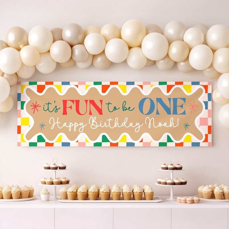 Fun to Be One Birthday Decorations - Etsy