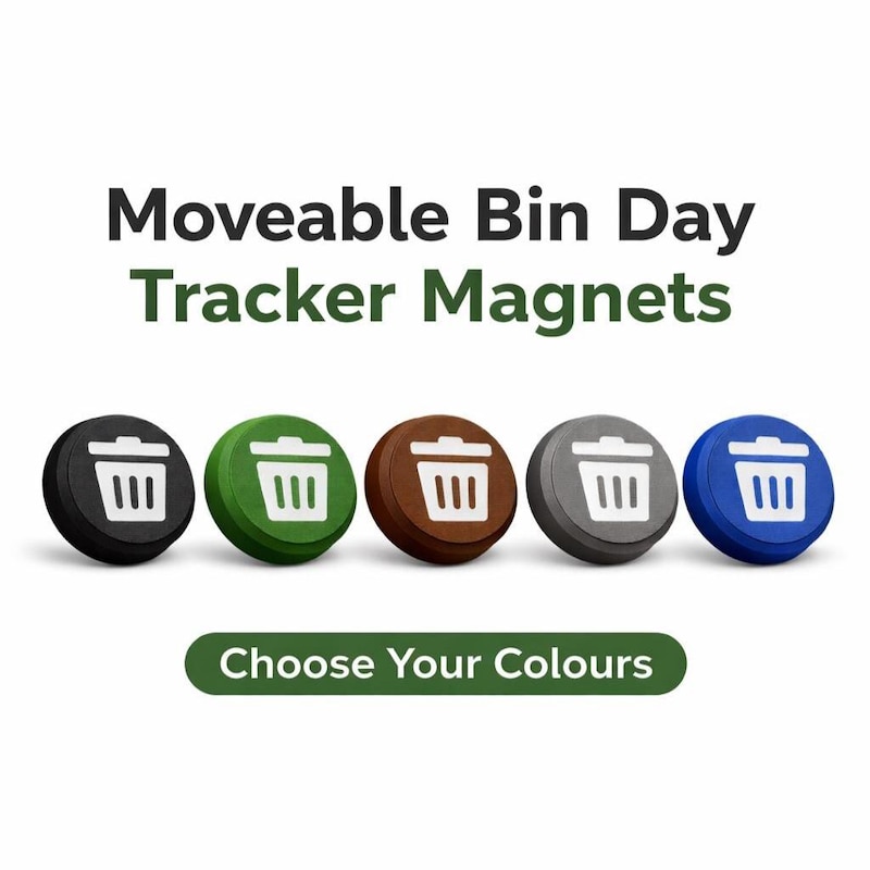 Magnetic Bin for Fridge - Etsy UK
