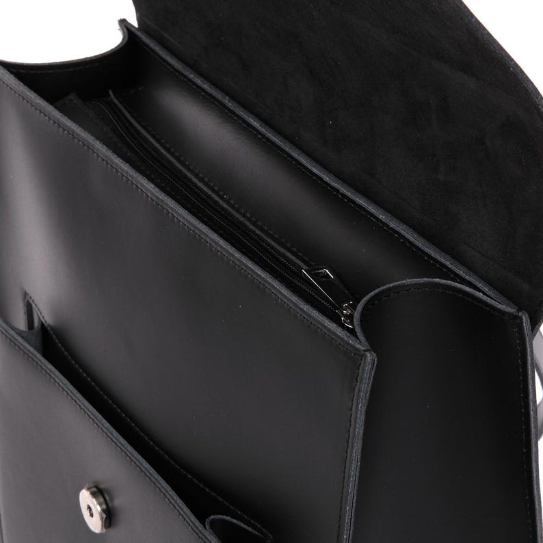 Handmade Leather Backpack for Women, Minimalist Laptop Work Rucksack ...