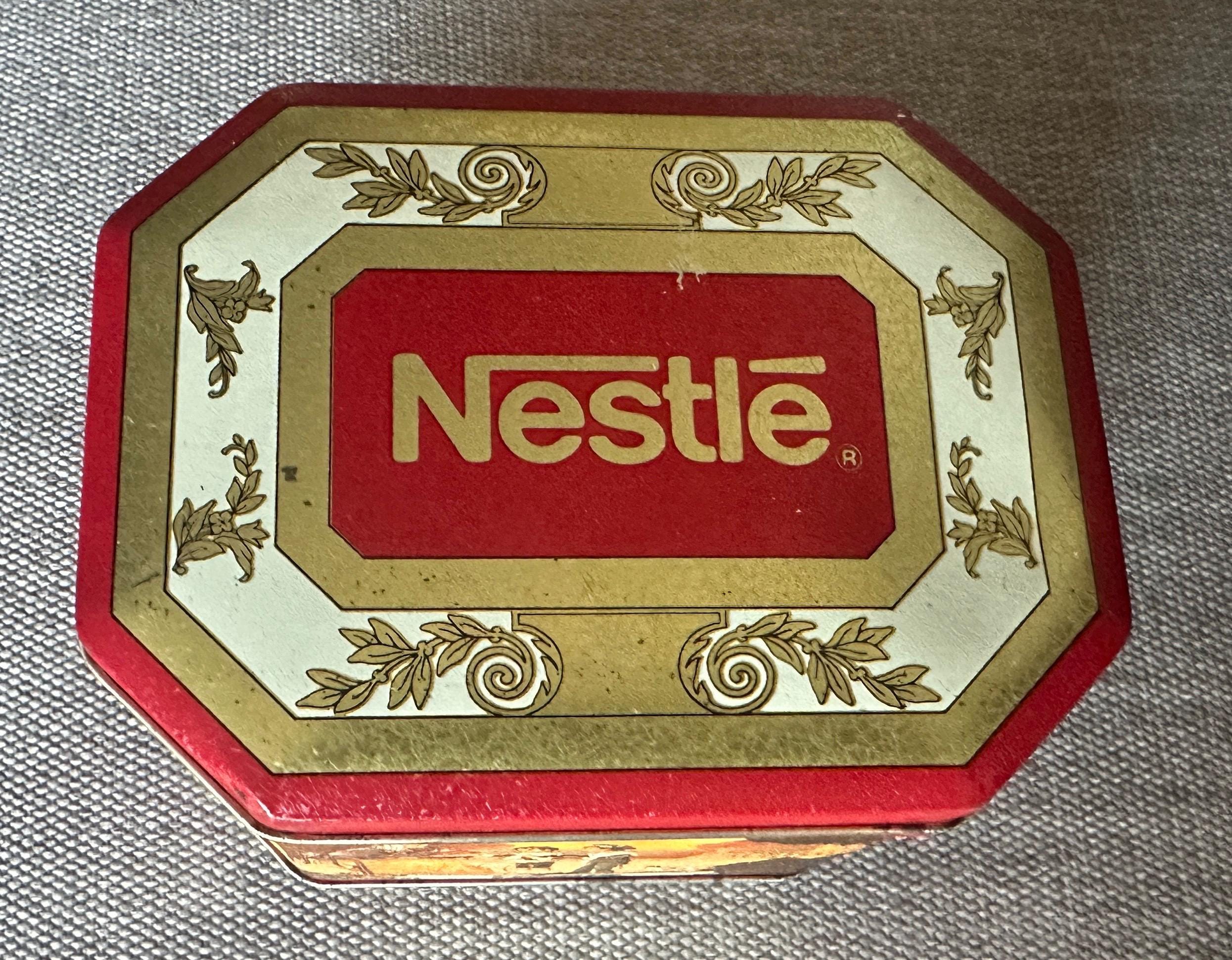 Vintage Nestle Octagon Cookie/candy Tin - Etsy