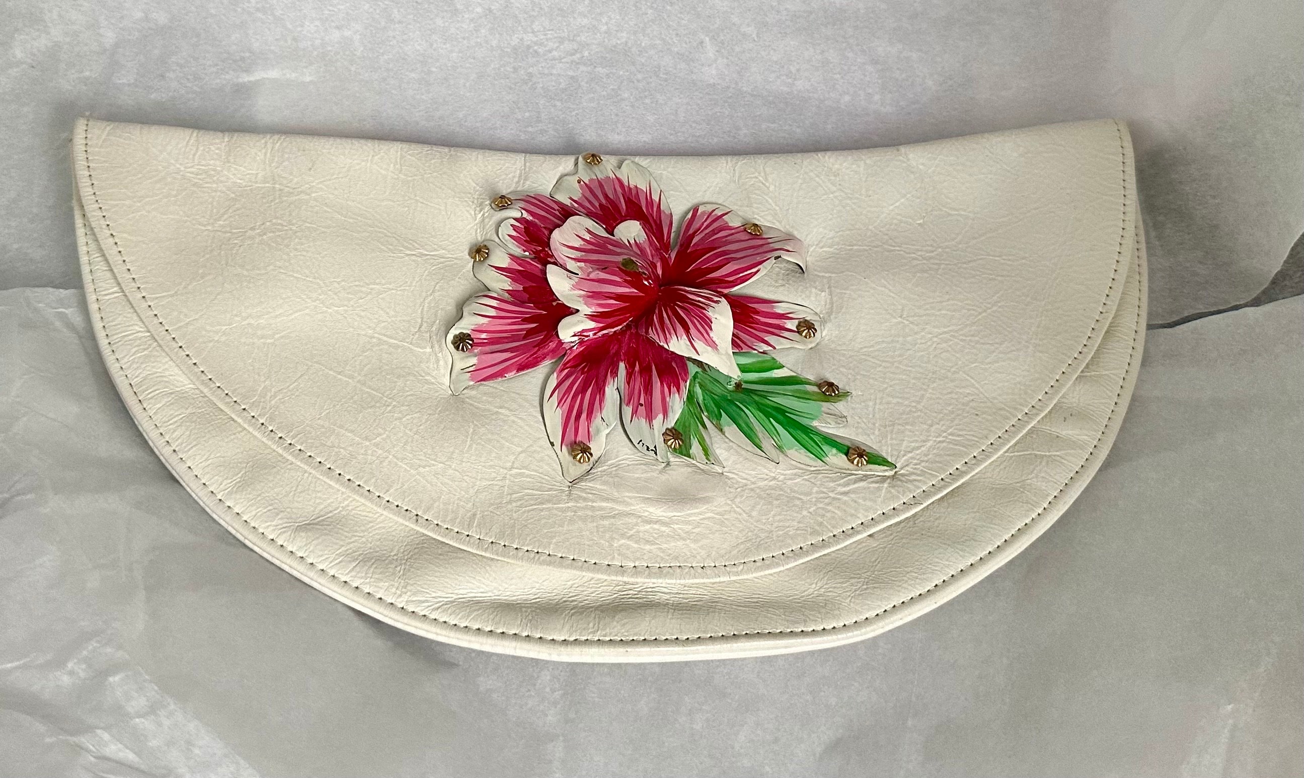 Lee Menichetti Antique Flower Clutch - Etsy