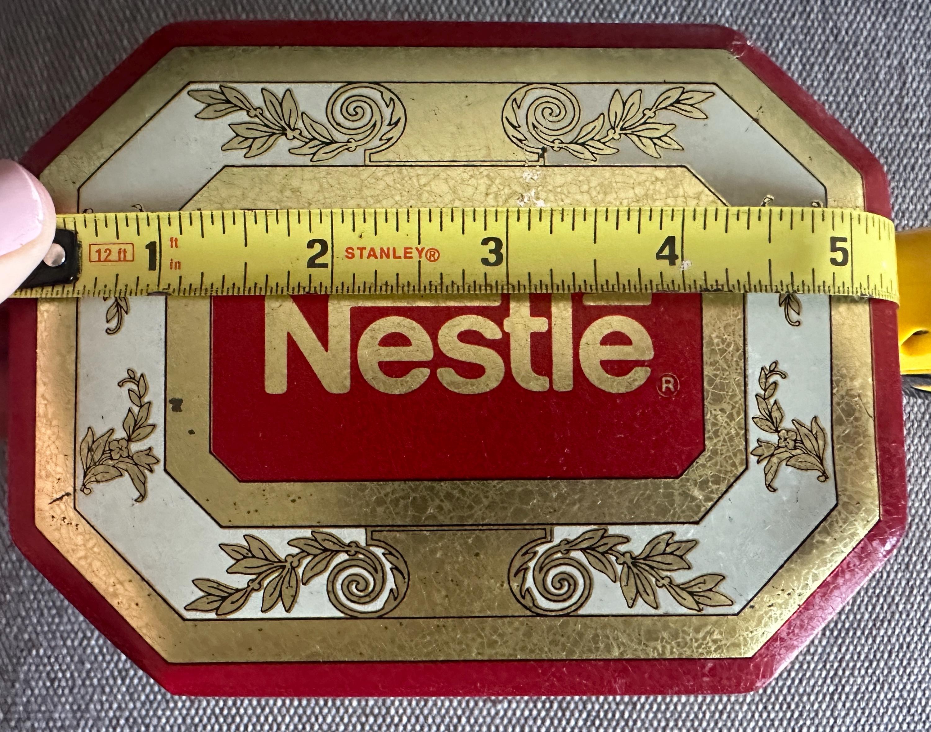 Vintage Nestle Octagon Cookie/candy Tin - Etsy