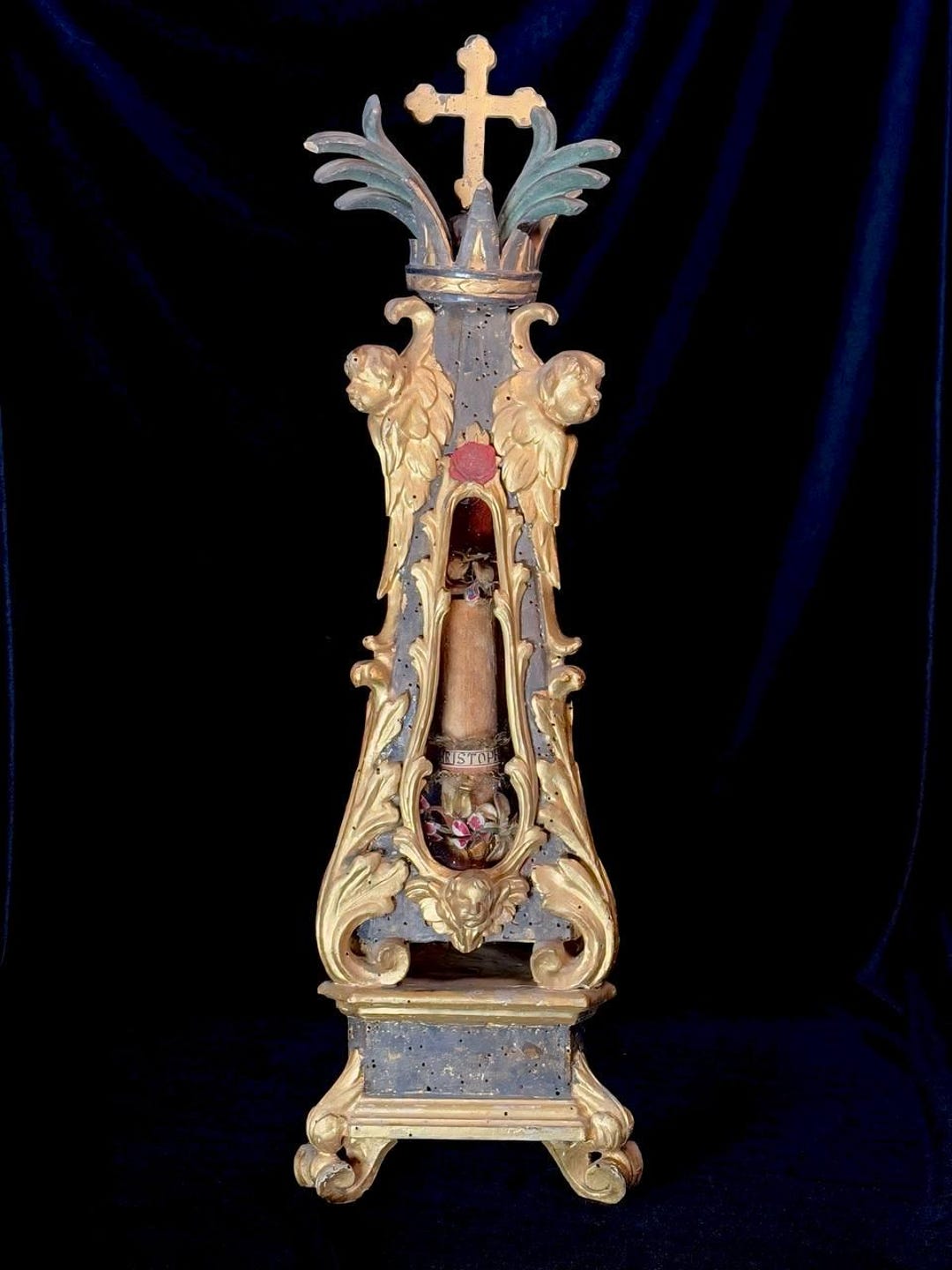 A Unique, Museum-quality Exhibit Reliquary (year 1710) With Relics of ...