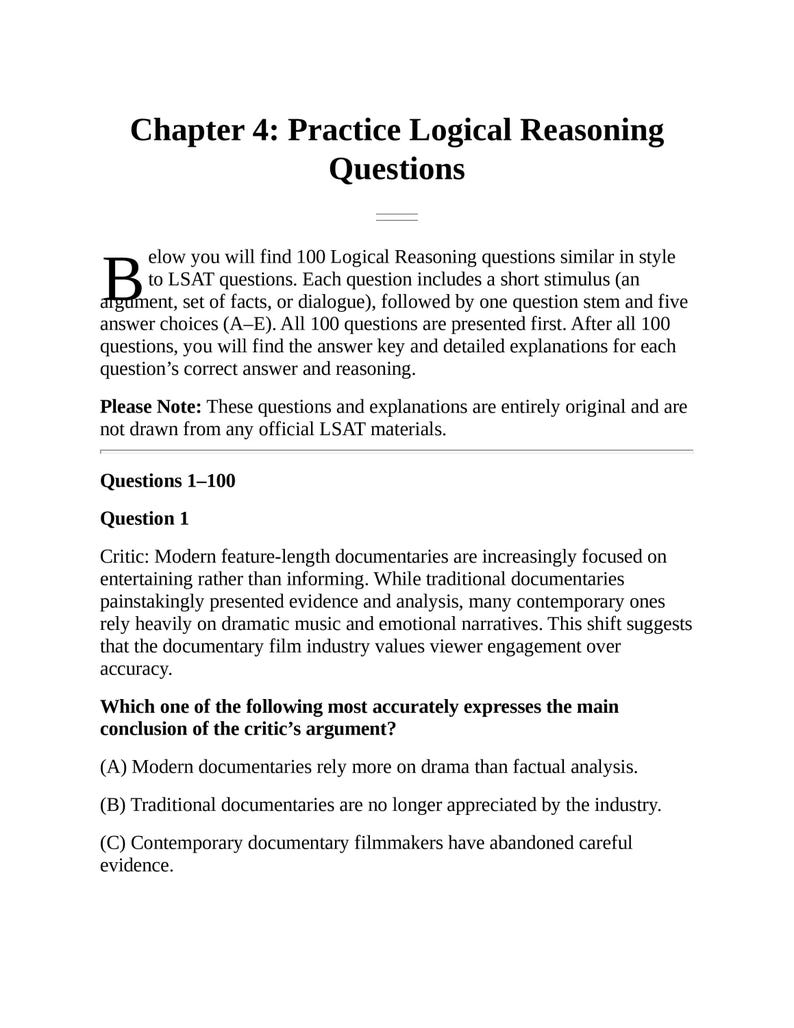 LSAT Practice Tests 2025-2026 PDF | 500 Questions | Logical Reasoning ...