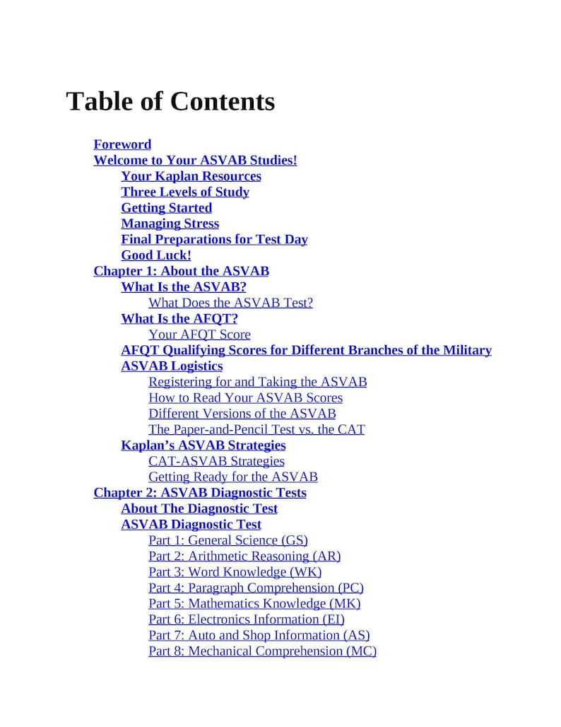 ASVAB Prep Plus 2025-2026 PDF | 6 Practice Tests & Study Strategies ...