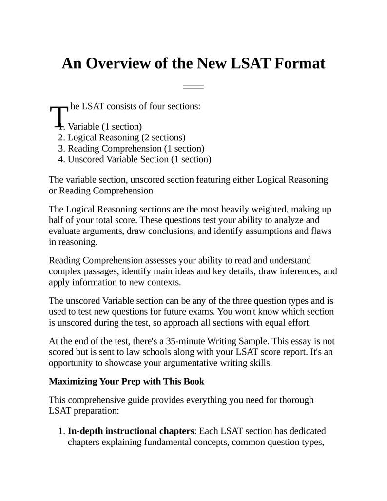 LSAT Practice Tests 2025-2026 PDF | 500 Questions | Logical Reasoning ...