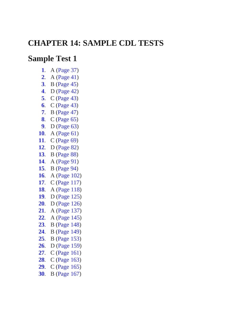 CDL Test Prep 2025-2026 PDF | Commercial Driver License Study Guide ...