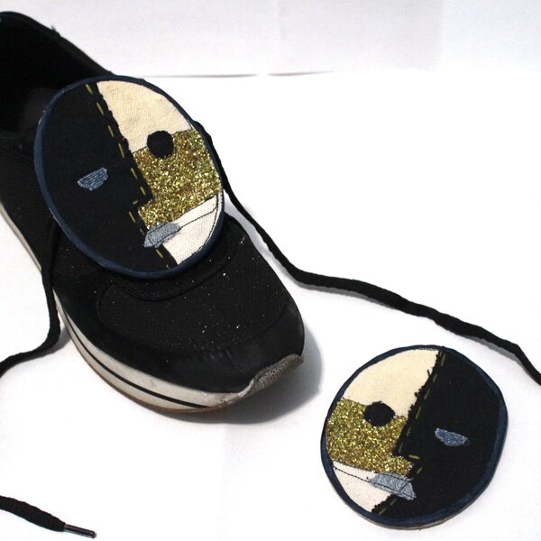 Abstract Face Shoe Decal - Etsy