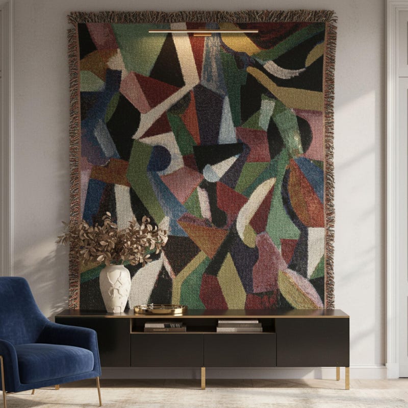 Mcm Tapestry Wall Art - Etsy