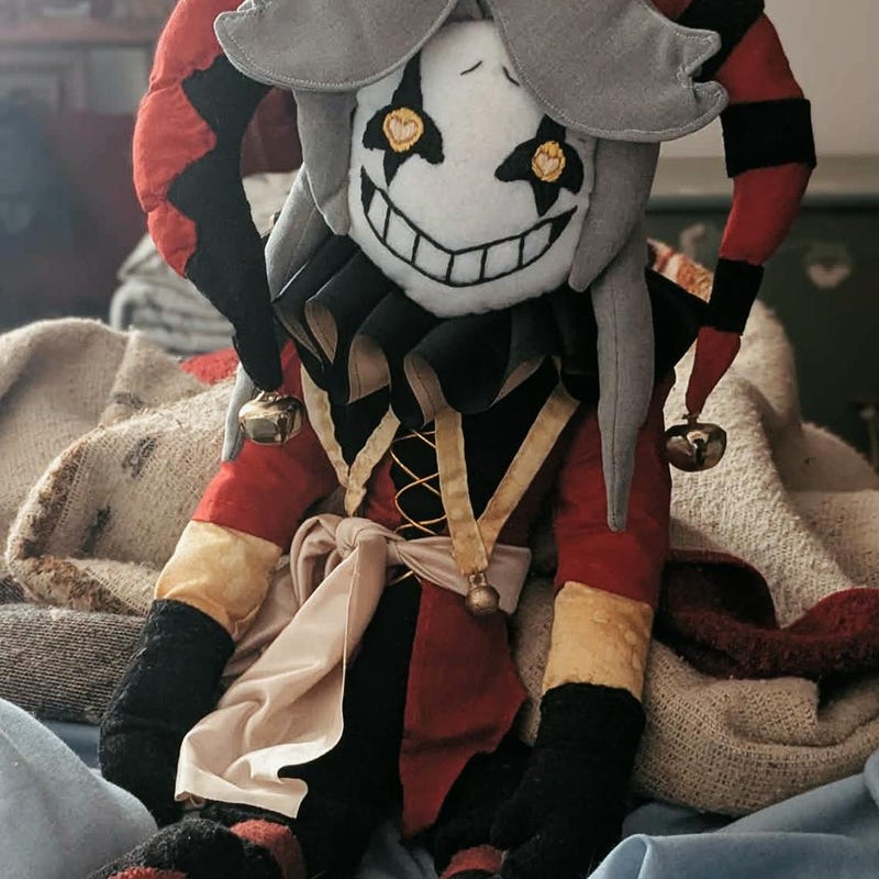 Freak Circus Pierrot Plush - Etsy