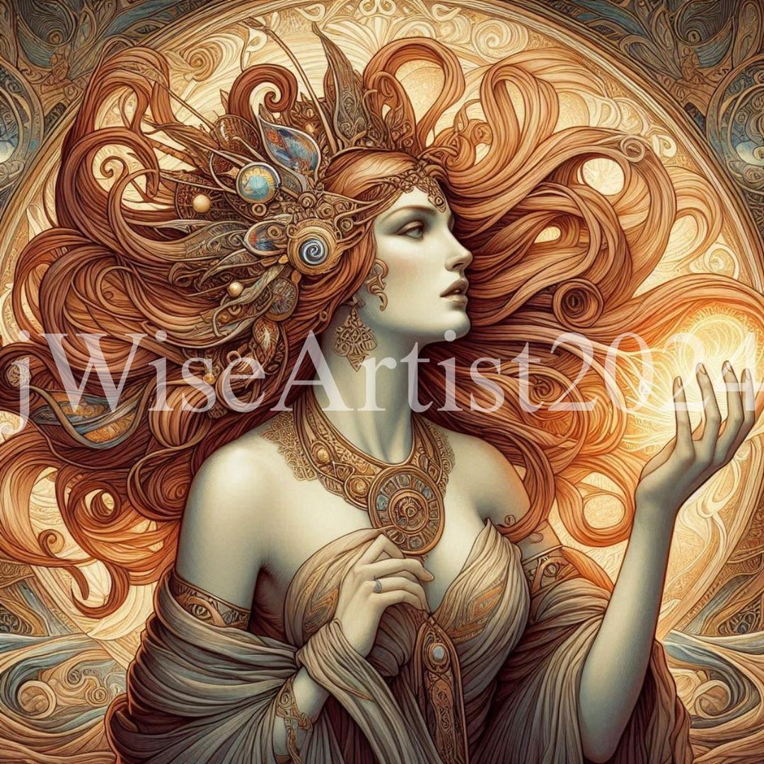 High 4k Resolution Commercial Use Allowed Digital Printable Download Danu Irish Celtic ...