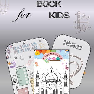 Activity Book for Kids | Islamic Printable Worksheet | Digital Download ...