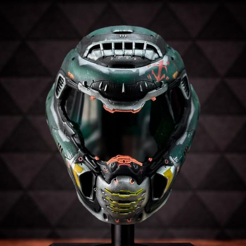 Doomguy Helmet - Etsy