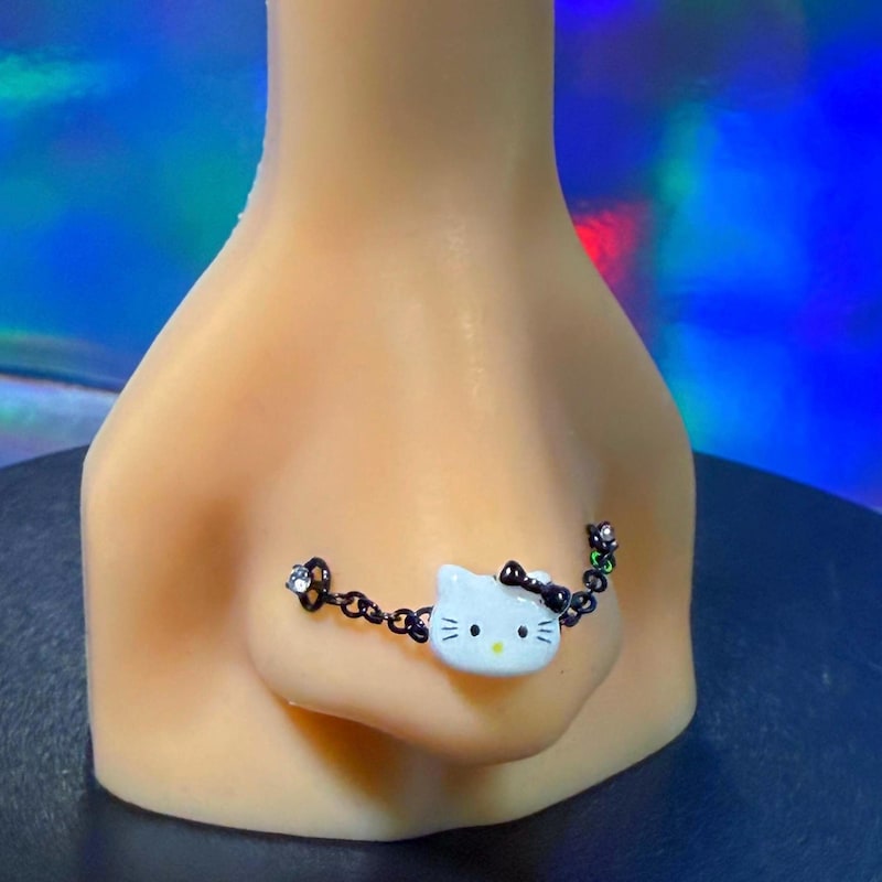 Helllo Kitty Nose Ring - Etsy
