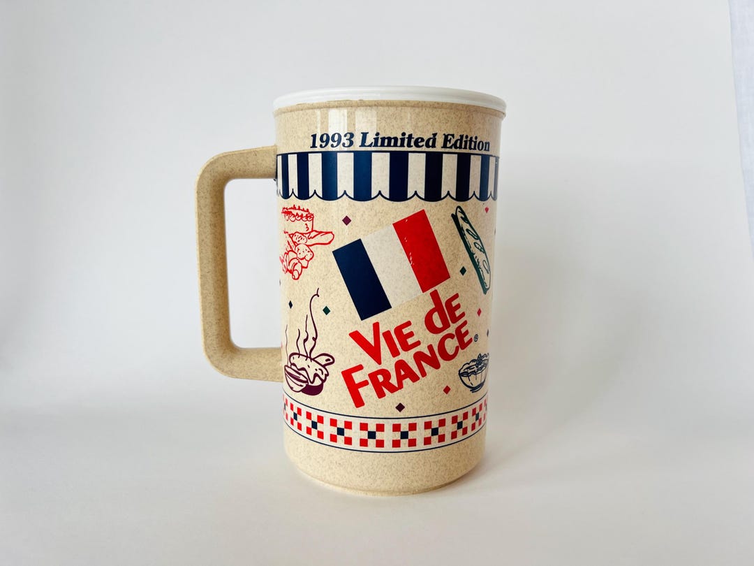 Vintage 1993 Thermo Vie De France Collector's Cup 32oz Insulated ...