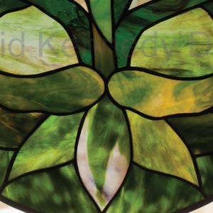 The Green Man Stained Glass Pattern.© David Kennedy Designs. - Etsy