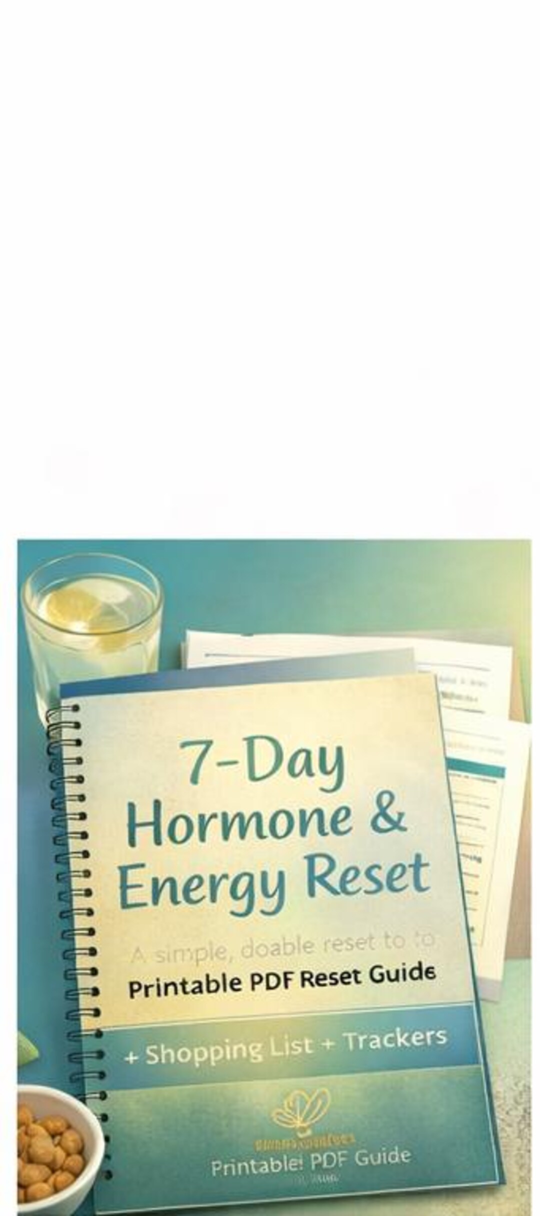 7-day Hormone & Energy Reset | Printable Wellness Reset Plan + Shopping ...