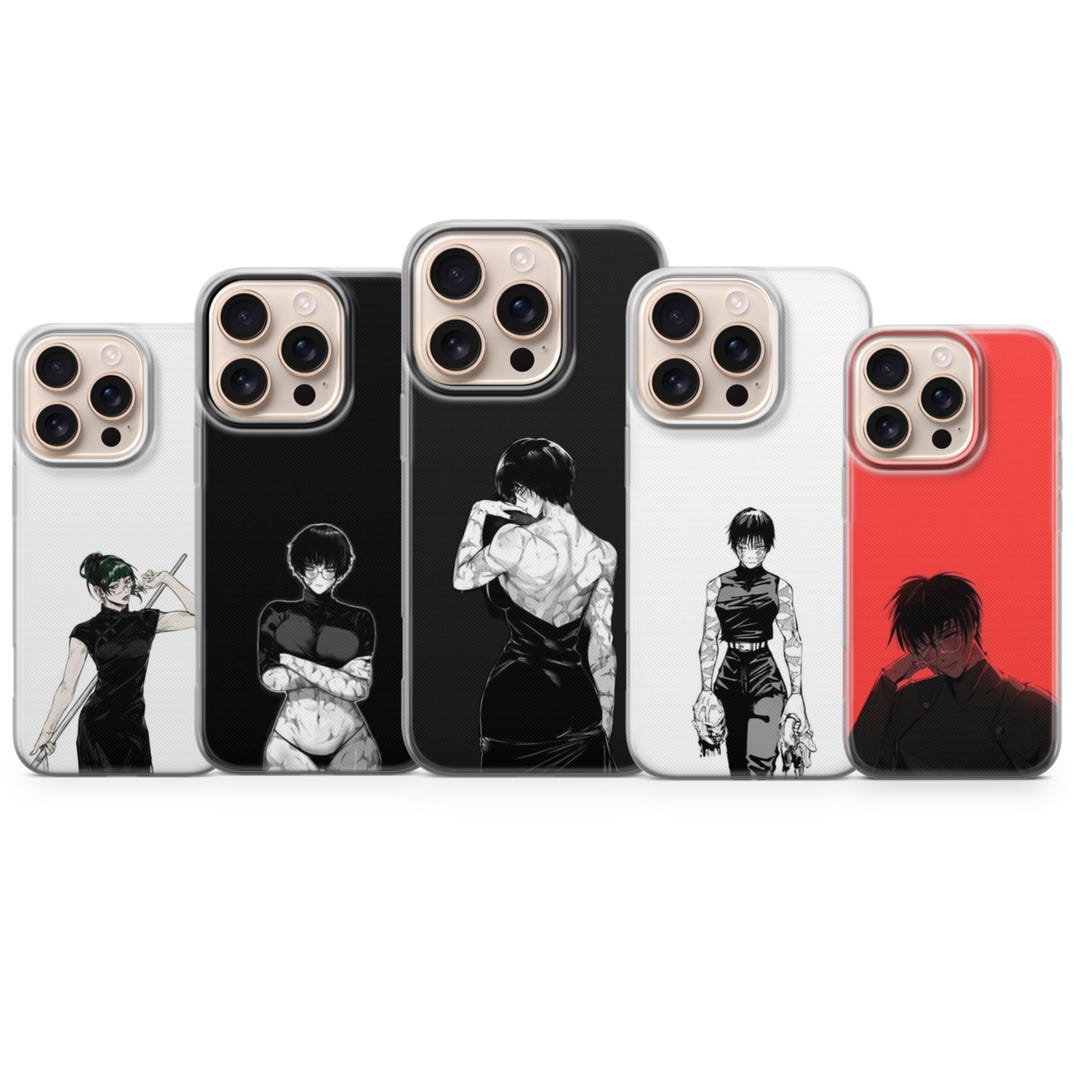 Maki Zenin Phone Case Jujutsu Kaisen JJK Anime Cover for iPhone 17 16 ...