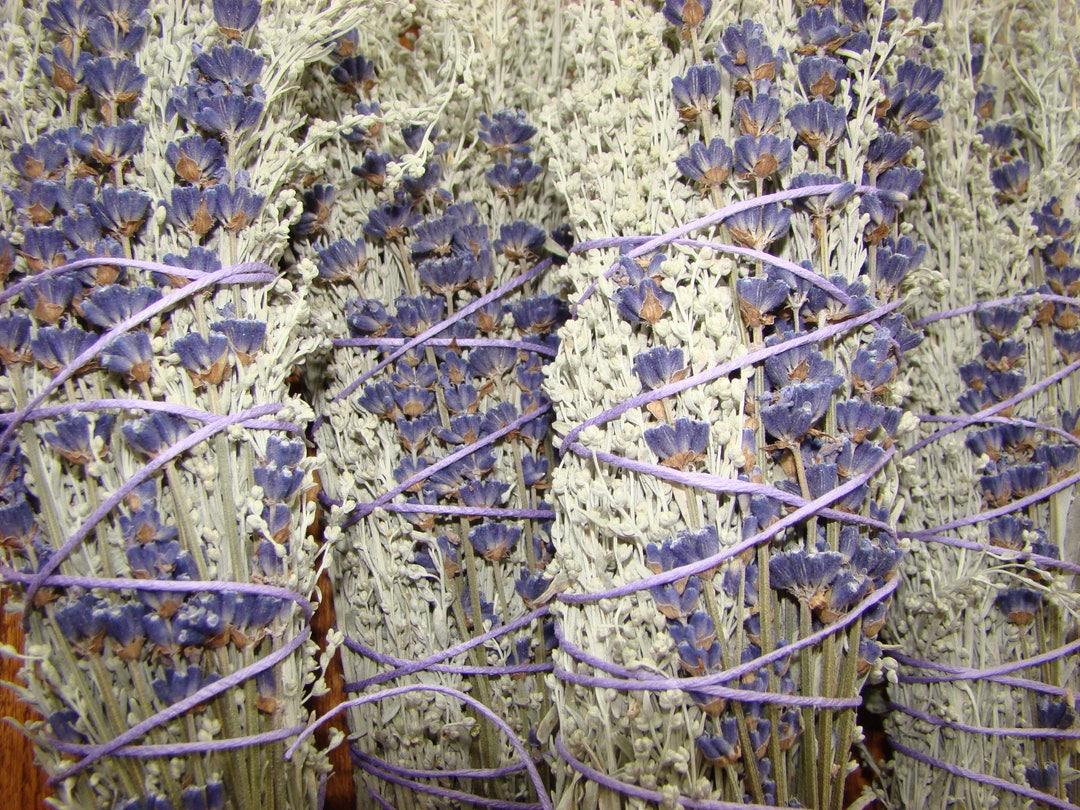 Smudge Bundle, Sage and Lavender , Cotton Twine, Smudge Stick SWEET - Etsy