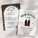 Mob Wives Club Bachelorette Invitation Itinerary, Mob Wife Aesthetic ...